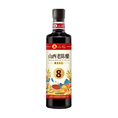 水塔8度山西老陈醋500ml×6瓶