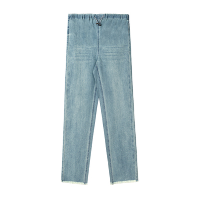 丹媞奴孕妇牛仔裤高腰显瘦