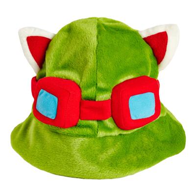 英雄联盟提莫帽子毛绒公仔玩偶