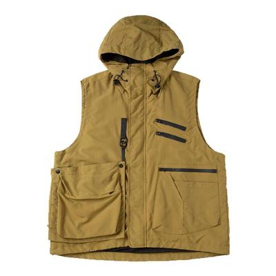 AOGZ可拆卸口袋工装机能马甲男女春秋季户外百搭无袖背心马夹坎肩