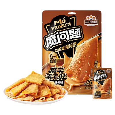 三只松鼠魔芋素毛肚540g