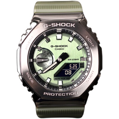 卡西欧男式双显明星同款休闲腕表