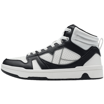 特步女鞋2025春季新款板鞋休闲鞋高帮运动鞋官方正品运动鞋子女款