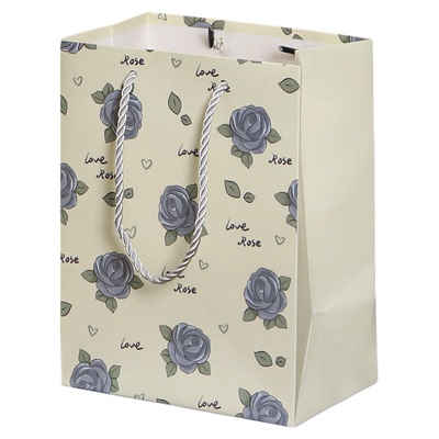 高级感加厚白卡纸礼品袋手提袋