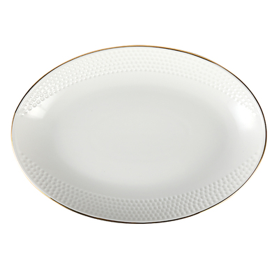 轻奢高级感新款椭圆家用大号鱼盘