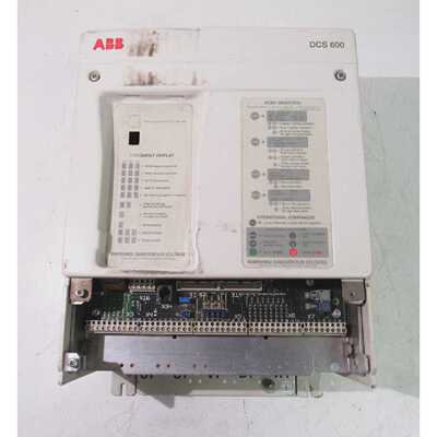ABBDCS60200506115000A0直流驱动器40HP600VAC625VDC4150A5060HZ*