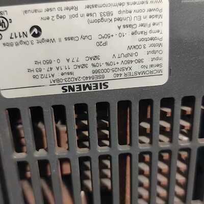 议价西门子变频器6SE64402AD230BA13.00k维修