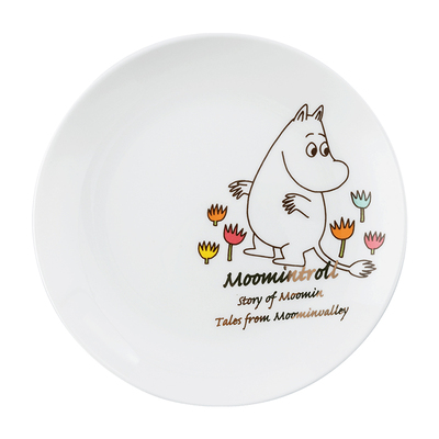陶瓷盘子moomin姆明卡通陶瓷盘子