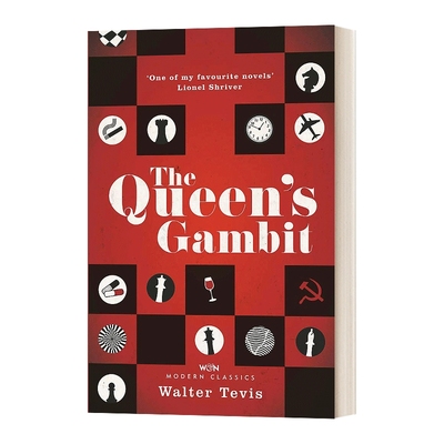 英文原版 The Queen's Gambit 后翼弃兵 网飞美剧小说原著 女王的棋局 英文版 进口英语书籍