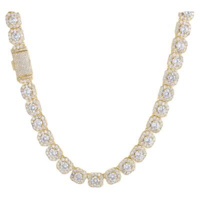 ICEBLING10MM冰糖钻项链