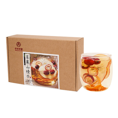 苹果山楂茶红枣陈皮山楂水苹果茶