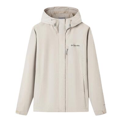 哥伦比亚防水防风连帽女冲锋衣