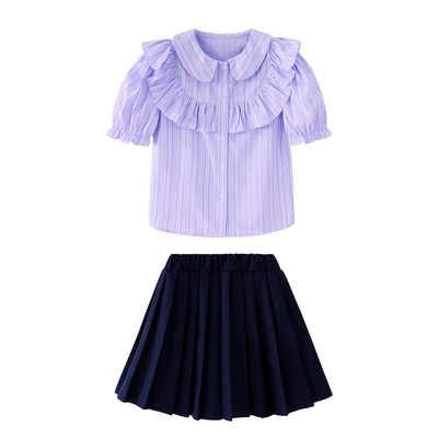 六一儿童演出服小学生夏季班服合唱朗诵表演服幼儿园服毕业照套装
