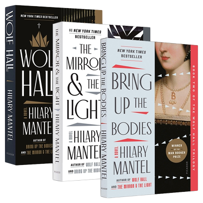 英文原版 Wolf Hall Trilogy 狼厅1-3册 历史小说 Hilary Mantel 提堂 镜与光 英文版 进口英语原版书籍
