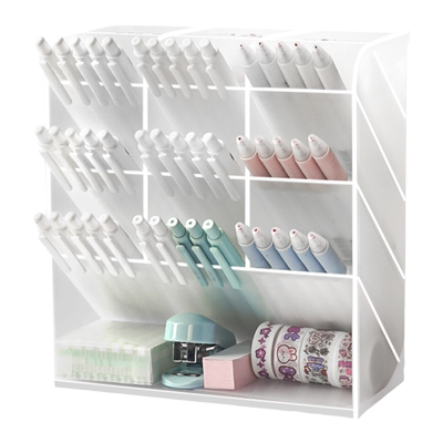 13格大容量斜插笔筒买大送小！