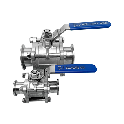 高真空不锈钢快装卡扣球阀