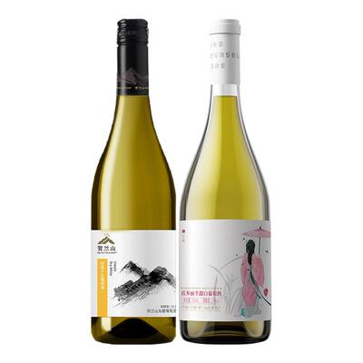 宁夏东麓产区双支白葡萄酒组合