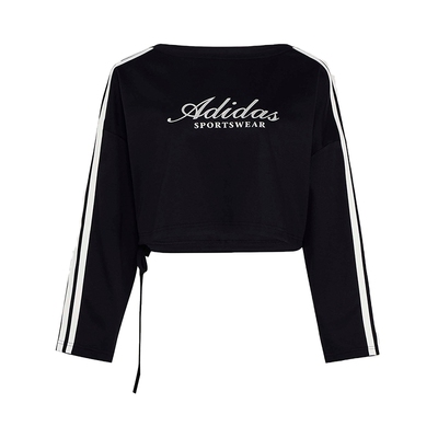 优购adidas阿迪达斯上衣女子DCE LS TEE运动休闲长袖T恤KX8923