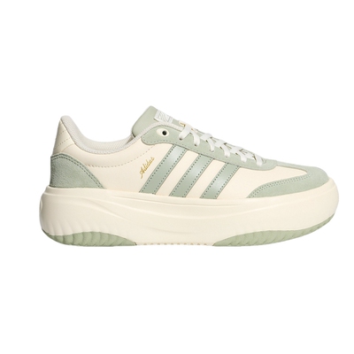 adidas阿迪达斯T头鞋2026秋女稳定缓震回弹厚底增高休闲鞋 LA4347