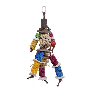 中大型实木鹦鹉啃咬玩具