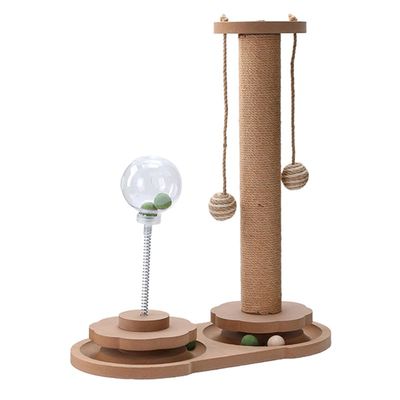 [家用不占地]大底座防打翻猫爬架