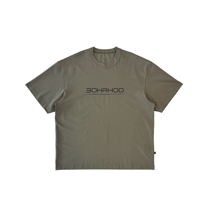 BOHRHOO 简约LOGO印花短袖T恤 26SS