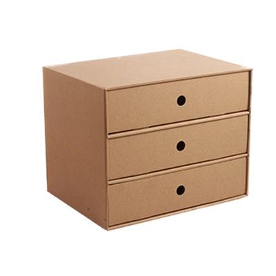 办公桌面神器多层牛皮纸文件夹