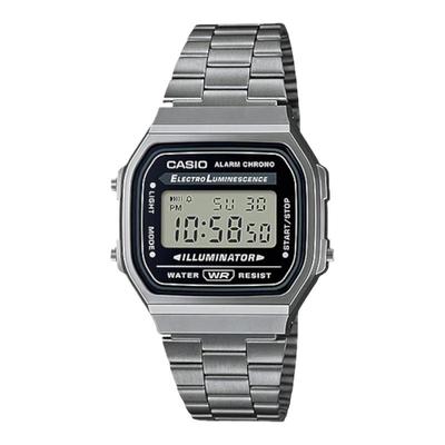 日本卡西欧复古简约电子手表