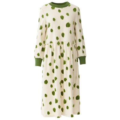 AUM噢姆冬季文艺休闲好搭配长裙提花连衣裙女装