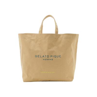 gelatopique字母手提购物袋