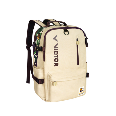 胜利羽毛球双肩背包BABYMILO联名