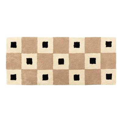 氛围感地毯家用植绒地毯柔软植绒