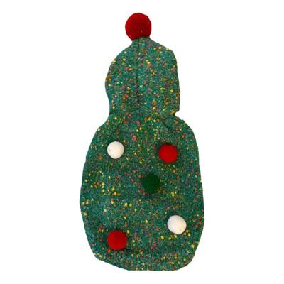 圣诞雪纳瑞比熊柯基法斗连帽背心