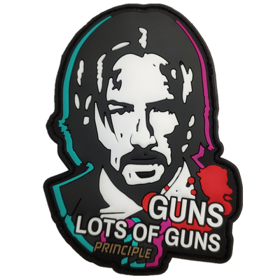 新版johnwick魔术贴原创士气章