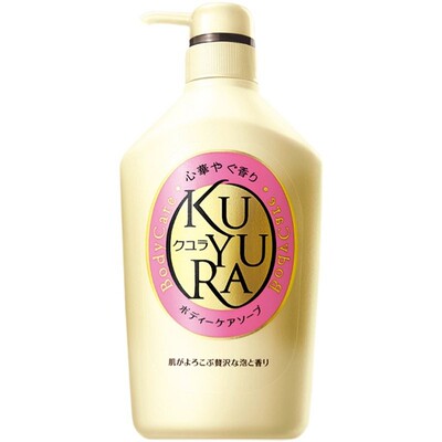 可悠然美肌沐浴露欣怡幽香保湿留香滋养保湿日本进口550ml