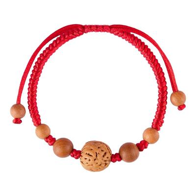 【热销第一】桃核手链婴儿小桃木