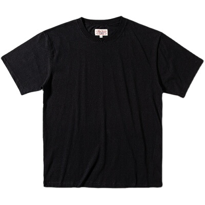 复古宽松圆领美式短袖T恤