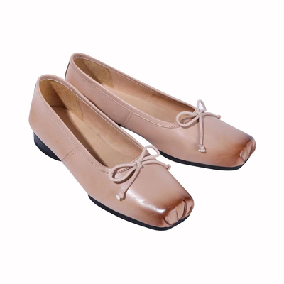 InkingPot方头法式浅口芭蕾单鞋