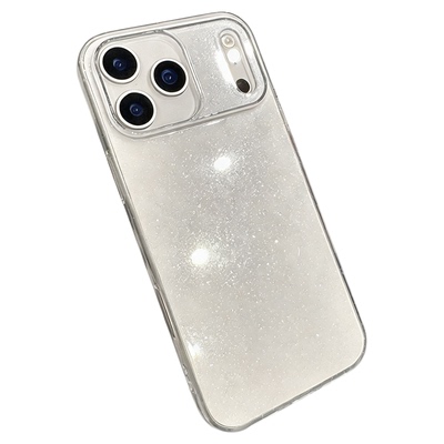 Aesthetic Glitter  适用 iPhone Case - Clear & Sparkly for 17/16/15/14 Pro/13, Ins风简约风