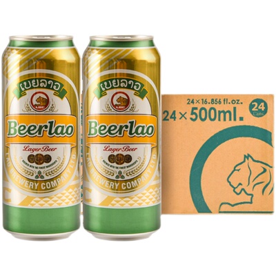 老挝进口beerlao生态小麦啤酒