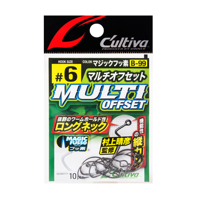 日本OWNER欧娜B-99宽腹平圈曲柄钩常吉沉虫德州钓组软饵专用钩