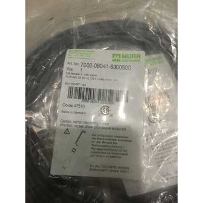 议价全新原装MURR 穆尔 连接器 7000-08041-6300500/ 5米正品议价