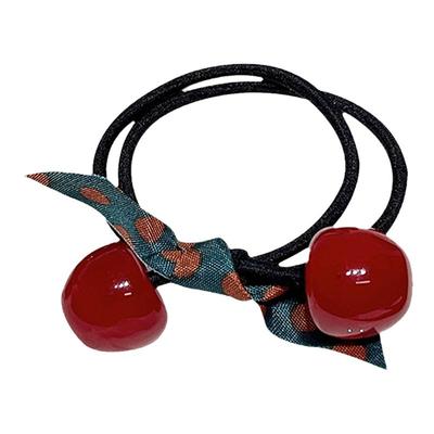 韩版网红ins樱桃头绳发绳头花