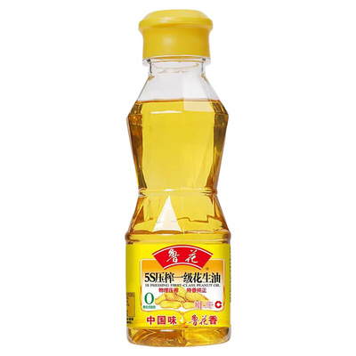 鲁花5S压榨一级花生油便携装200ml小瓶便携