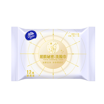 维达绵柔巾洗脸巾12抽1包