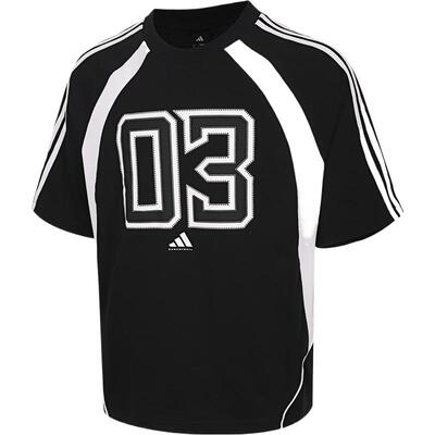 滔搏adidas阿迪达斯男子COURTGEIST TEE运动休闲短袖T恤KZ0457