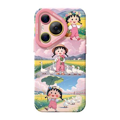 适用华为Pura80手机壳女款p70pro保护套新款ultra硅胶防摔50pro全包p40高级60pro+好看p70小丸子潮art软外壳