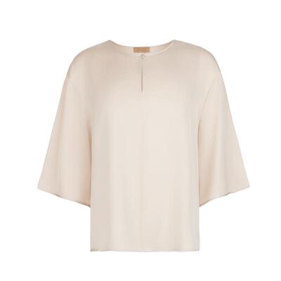 【夏季新品】FALCONERI女26年日常桑蚕丝圆领宽松短袖T恤DMMA406