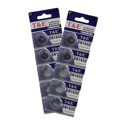 自拍杆蓝牙电池CR1632蓝牙遥控器cr1620拍照纽扣电子 CR1220通用