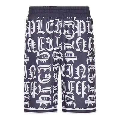 PHILIPP PLEIN 男士Gothic Plein篮球裤运动短裤